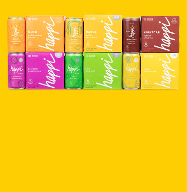 Find Your Happi | Explore THC Seltzers by Mood | Happi