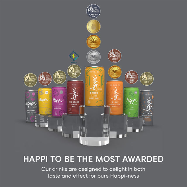 Happi | Feel-Good THC Drinks Made for Balance