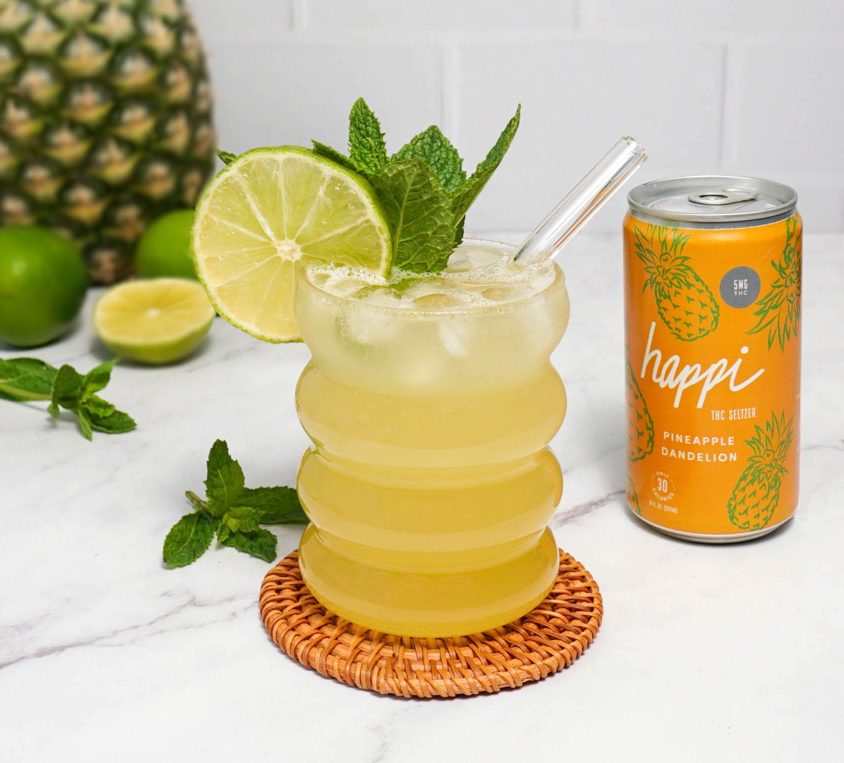 Pine Delight | THC Drink Recipe with Happi